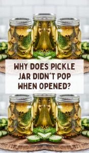 Pickle Jar Didn’t Pop When Opened – What To Do Now? – ChefsBliss