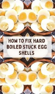 Hard Boiled Egg Shell Sticking – Reason, Solution & Prevention ...