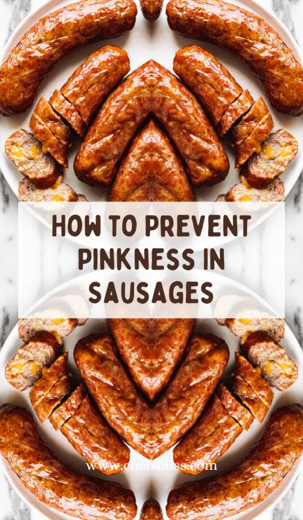 Sausage Pink in Middle – Reasons, Fixes, and Prevention – ChefsBliss