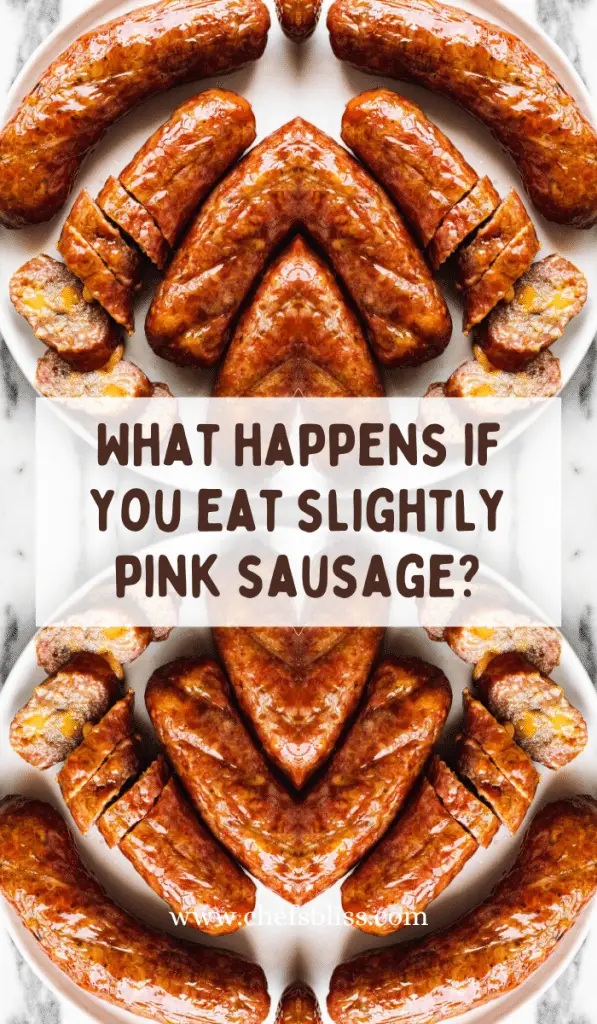Sausage Pink in Middle – Reasons, Fixes, and Prevention – ChefsBliss