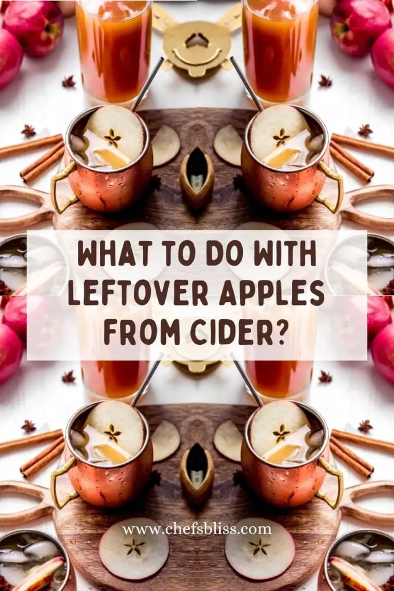 What to Do With Leftover Apples from Cider? – ChefsBliss