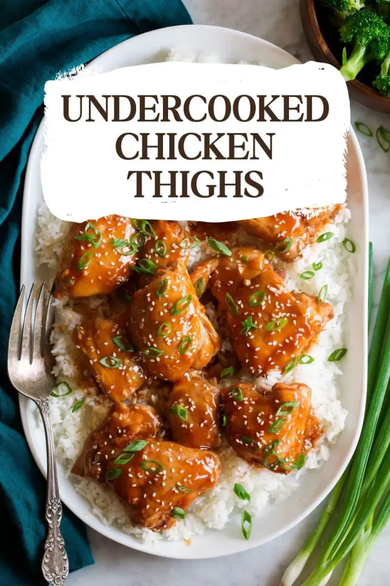 Undercooked Chicken Thighs – Is It Safe? How to Fix? – ChefsBliss