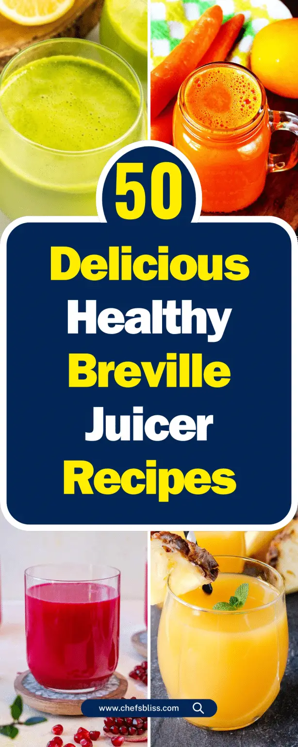 50+ Delicious Breville Juicer Recipes to Refresh Your Day! – ChefsBliss