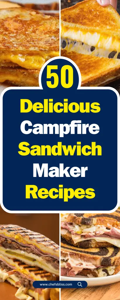 50+ Delicious Campfire Sandwich Maker Recipes to Try Today! – ChefsBliss