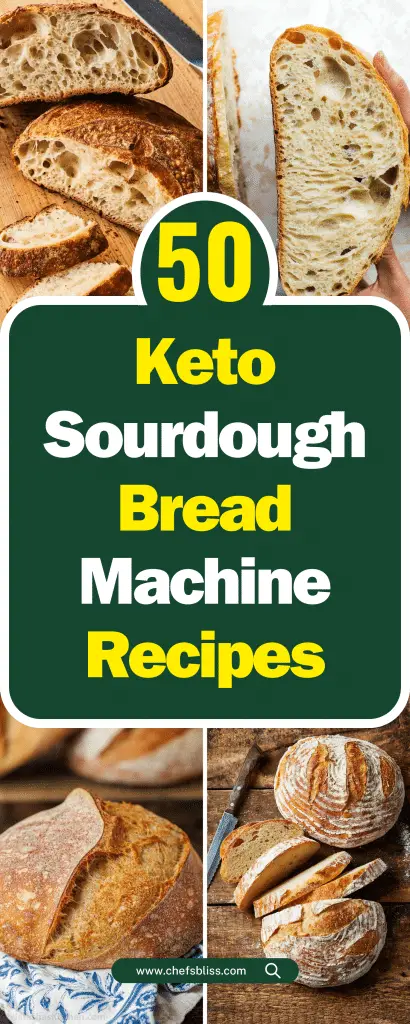 50+ Keto Sourdough Bread Machine Recipes for Low-Carb Delights – ChefsBliss