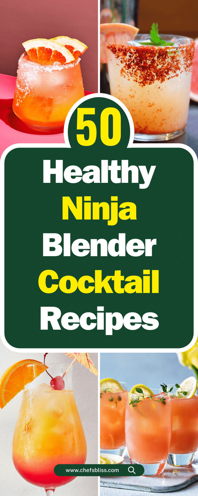 50+ Must-Try Ninja Blender Cocktail Recipes for Every Season! – ChefsBliss