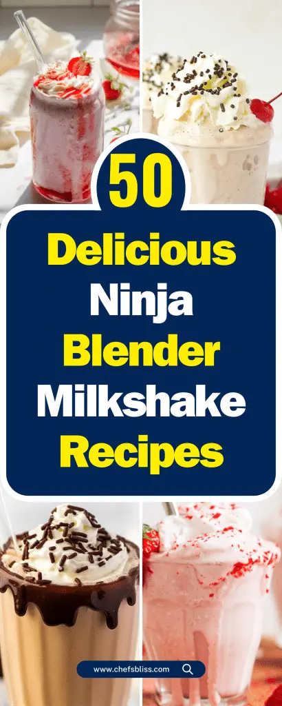 50+ Delicious Ninja Blender Milkshake Recipes for Any Occasion ...