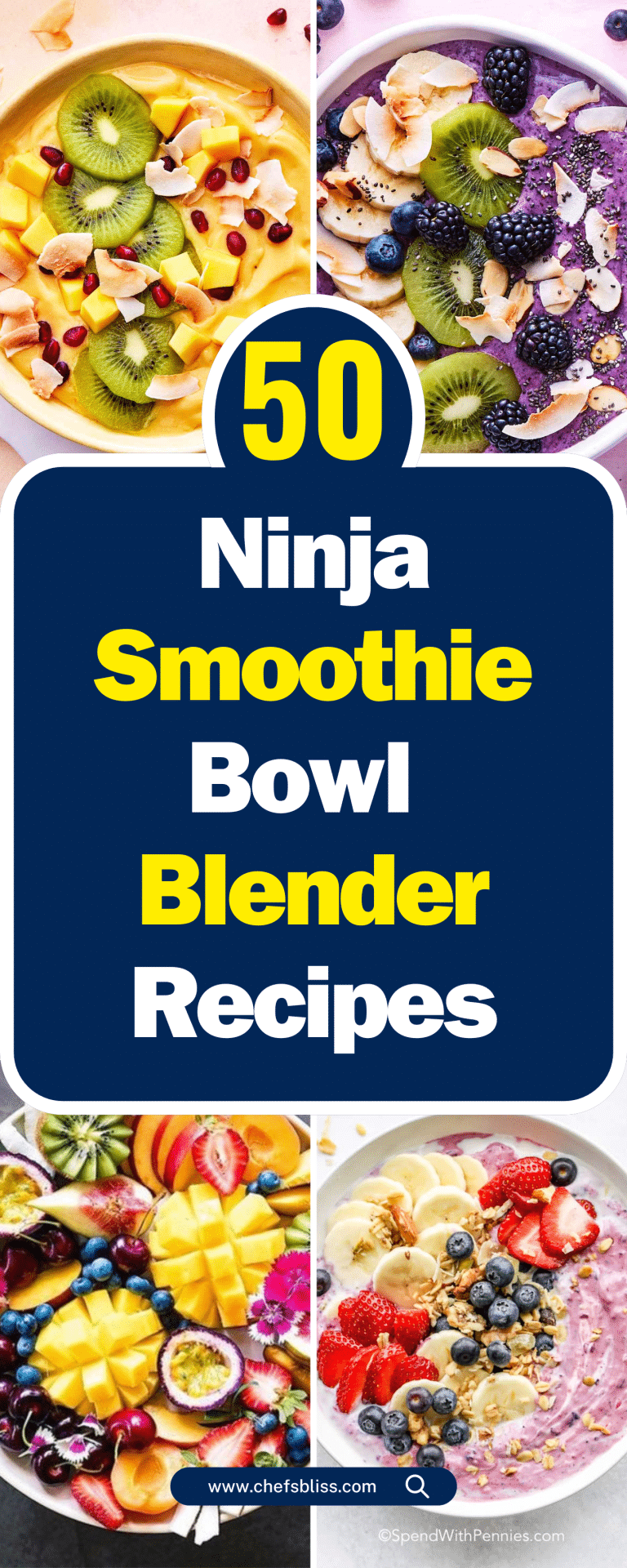 50+ Delicious Ninja Smoothie Bowl Blender Recipes to Try Today ...