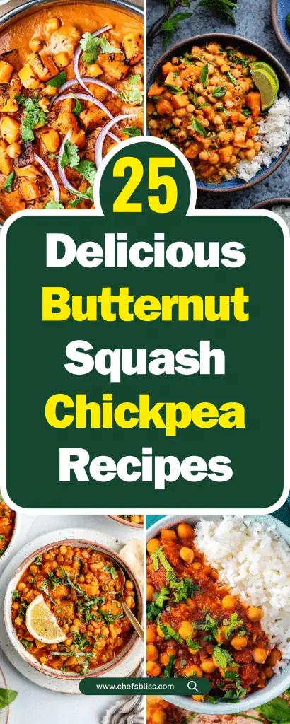 25+ Delicious Butternut Squash and Chickpea Recipes to Try Today ...