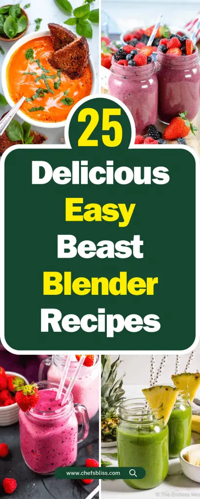 25+ Delicious Beast Blender Recipes to Conquer Your Taste Buds ...