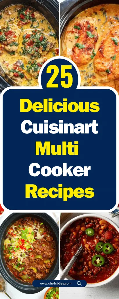 25+ Delicious Cuisinart Multi Cooker Recipes for Every Meal! – ChefsBliss