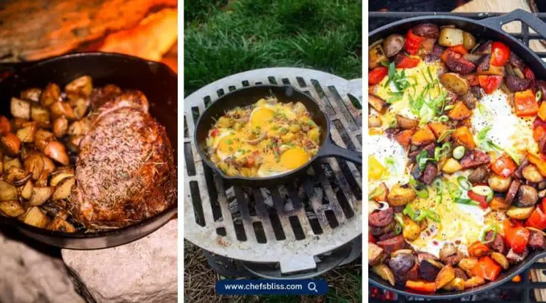 25+ Easy and Delicious Cast Iron Skillet Campfire Recipes – ChefsBliss