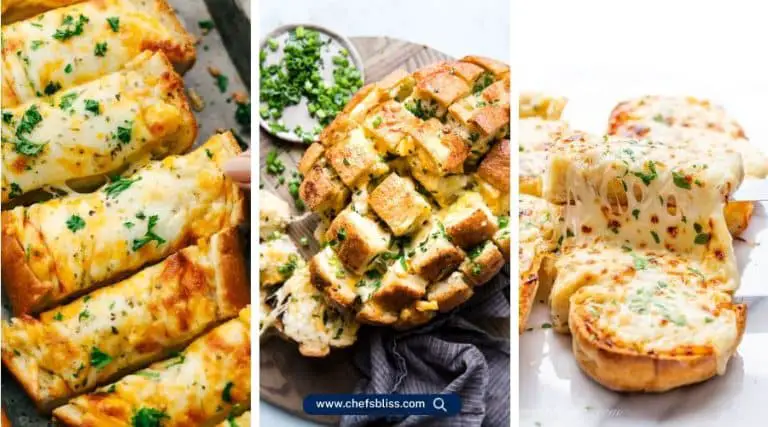 15+ Quick And Easy Cheesy Garlic Bread Recipes You’ll Love – ChefsBliss