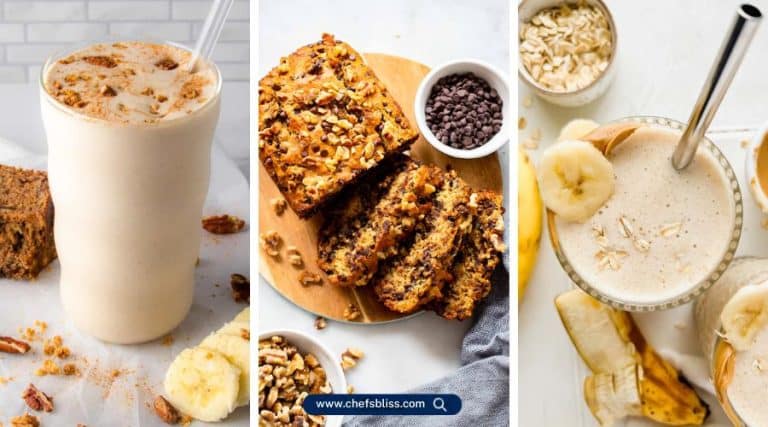 25+ Delicious Banana Bread Smoothie Recipes for Every Craving – ChefsBliss