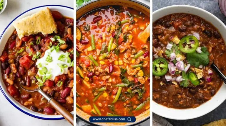 30+ Easy & Flavorful Chili Bean Soup Recipes to Warm Your Soul – ChefsBliss