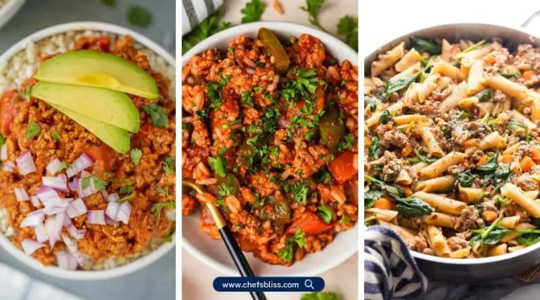 50+ Easy and Healthy Ground Turkey Dinner Recipes You Must Try – ChefsBliss