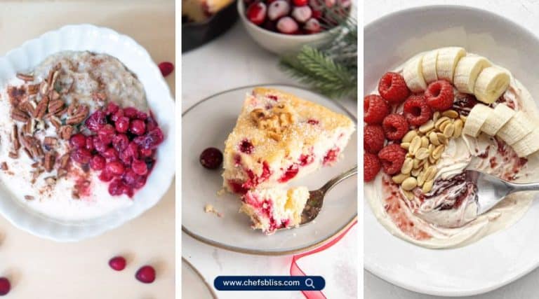45+ Sweet and Savory Cranberry Breakfast Recipes You’ll Love – ChefsBliss