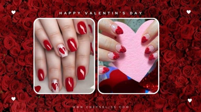 28+ Valentine’s Day Bold Red Nail Ideas to Celebrate Love – ChefsBliss