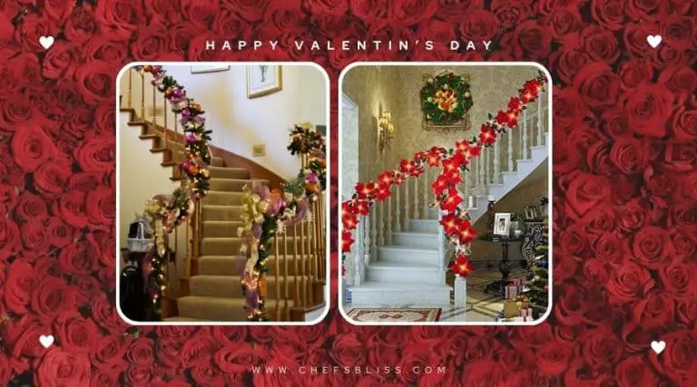 28+ Heartfelt Valentine’s Day Stair Railing Decor Ideas to Elevate Your ...