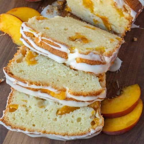 Quick and Moist Peach Loaf Cake – ChefsBliss